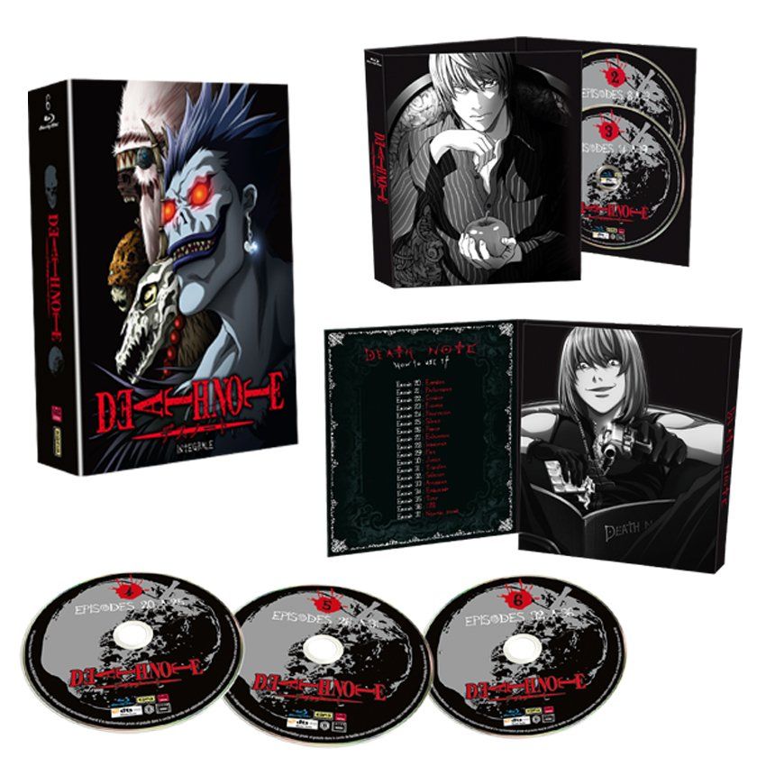 COFFRET BLU RAY DEATH NOTE INTEGRALE by cash-web Click & Collect