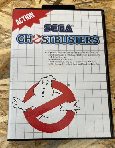 GHOSTBUSTERS SEGA MASTER SYSTEM AVEC LIVRET by cash-web Click & Collect